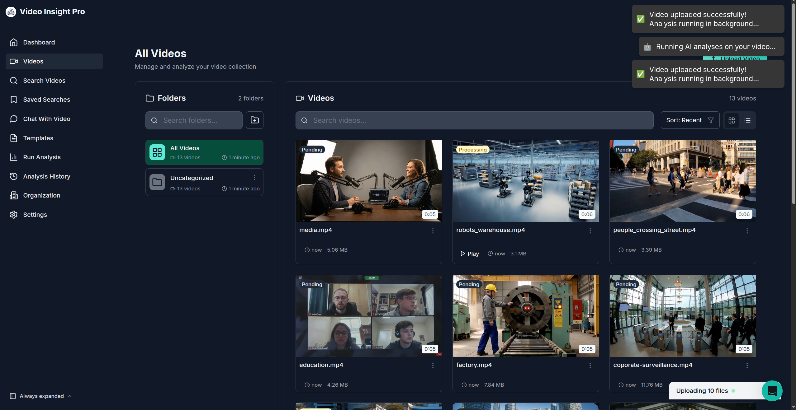 Video Insight Pro - AI-Powered Video Analytics for Businesses